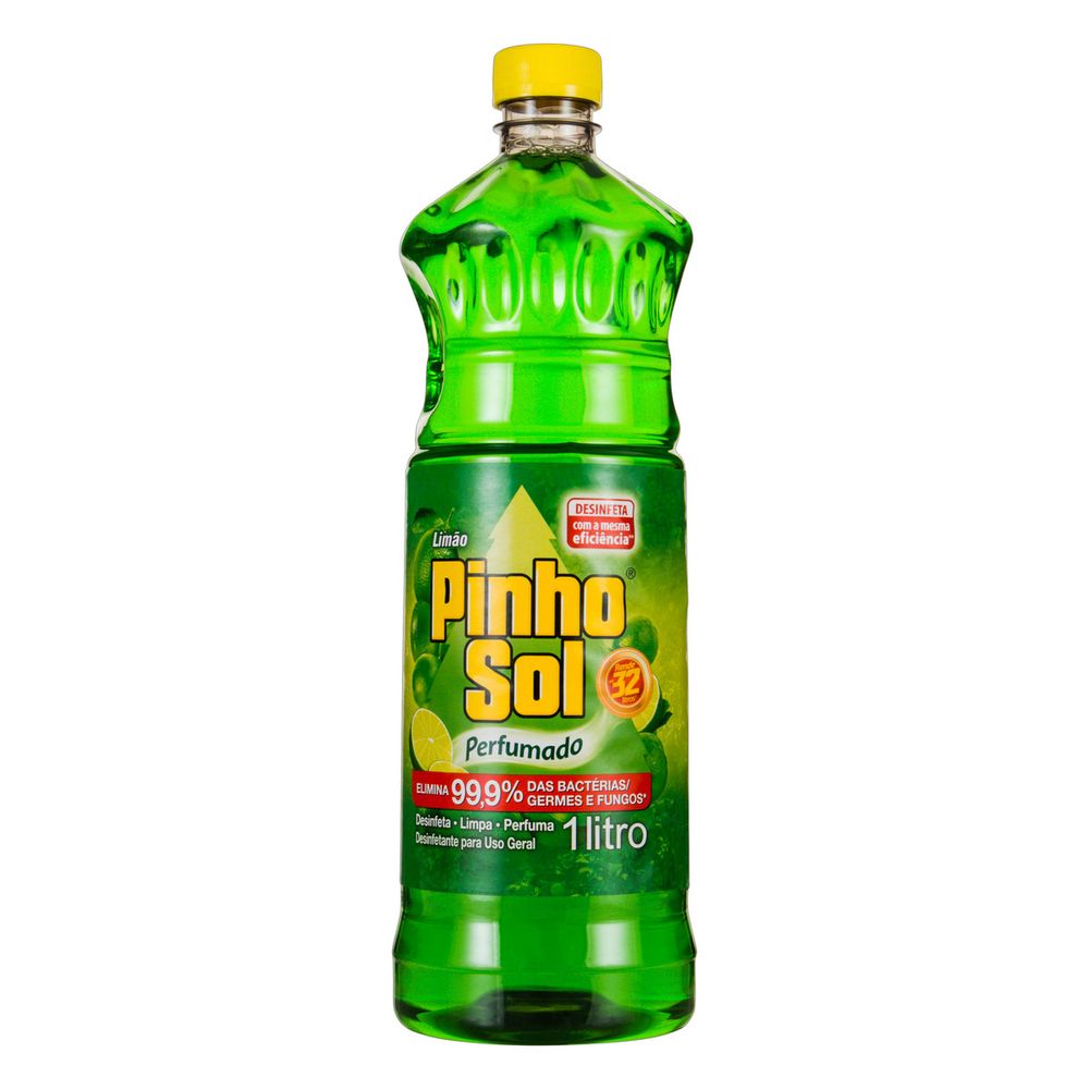 Desinfetante Pinho Sol Citrus Limão 1 Litro - fortatacadista