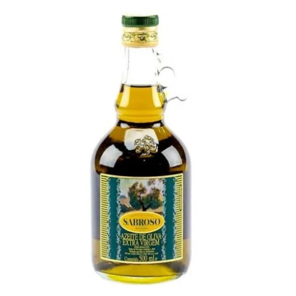 Azeite de Oliva Saboroso Extra Virgem 500ml - fortatacadista